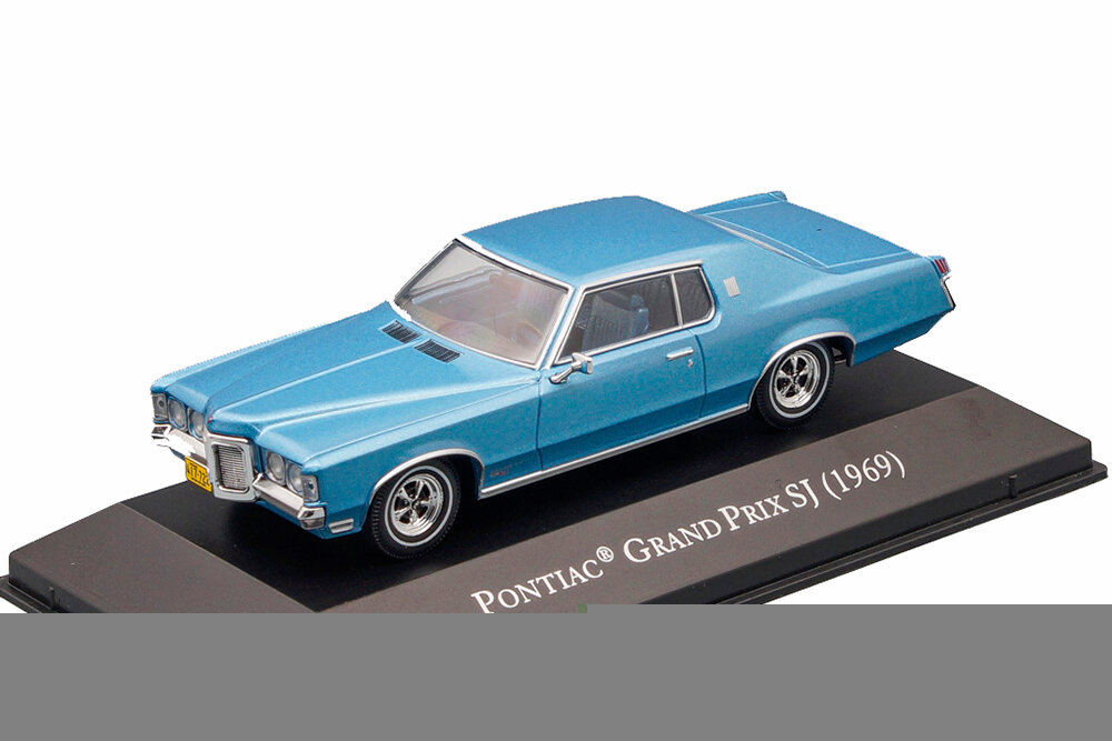 Модель коллекционная ALTAYA Pontiac grand prix sj 1969 (american cars #70) / понтиак гранд при