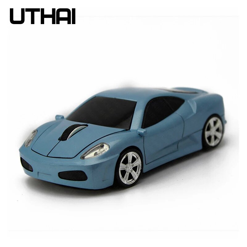 Беспроводная мышь UTHAI DB20 Light blue