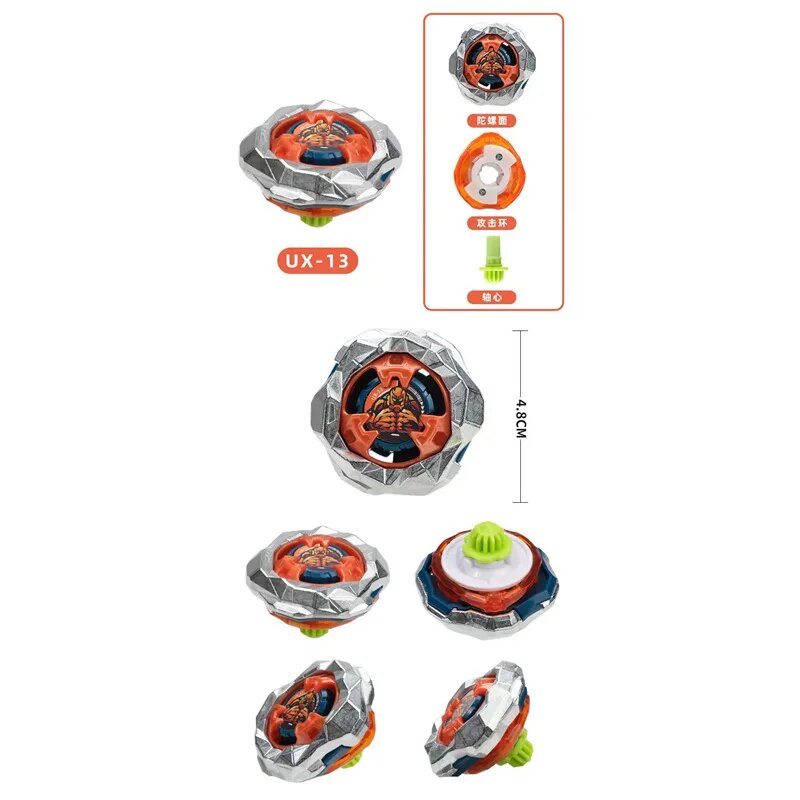 Набор Takara Tomy Beyblade Burst Metal Wolf Оранжевый, UX-13
