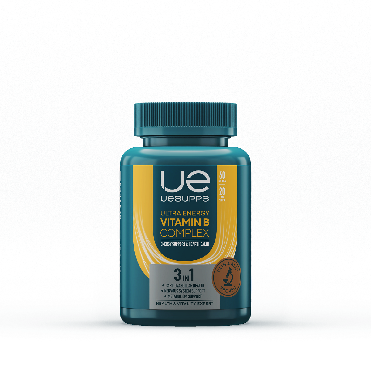 Ультра Энерджи Витамин B Комплекс капсулы 60 шт UESUPPS