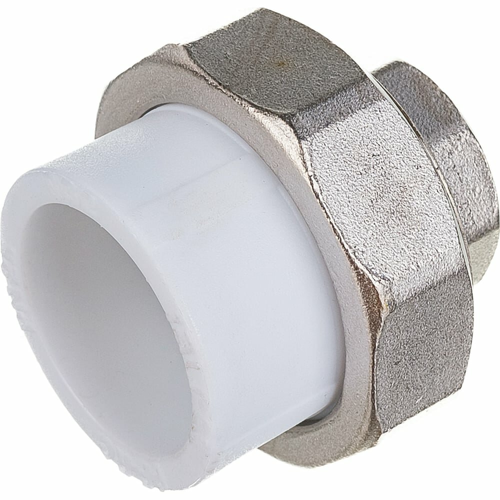 Комбинированная муфта VALFEX PP-R белая, разъем 32х3/4 дюйма ВР 10155220 127-0214