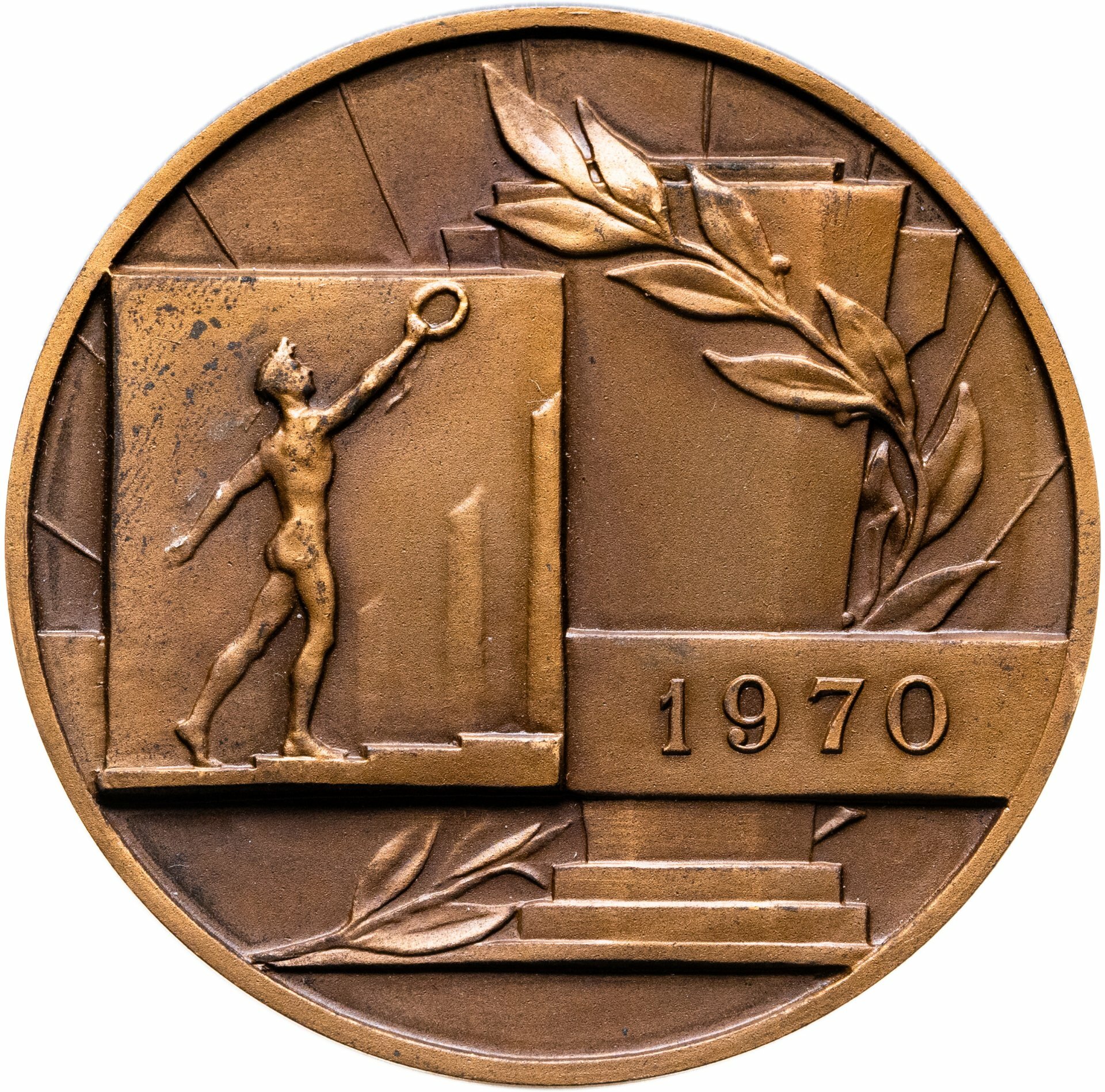 Чехия медаль "100 лет Сокольскому движению в Забеглице" 1970