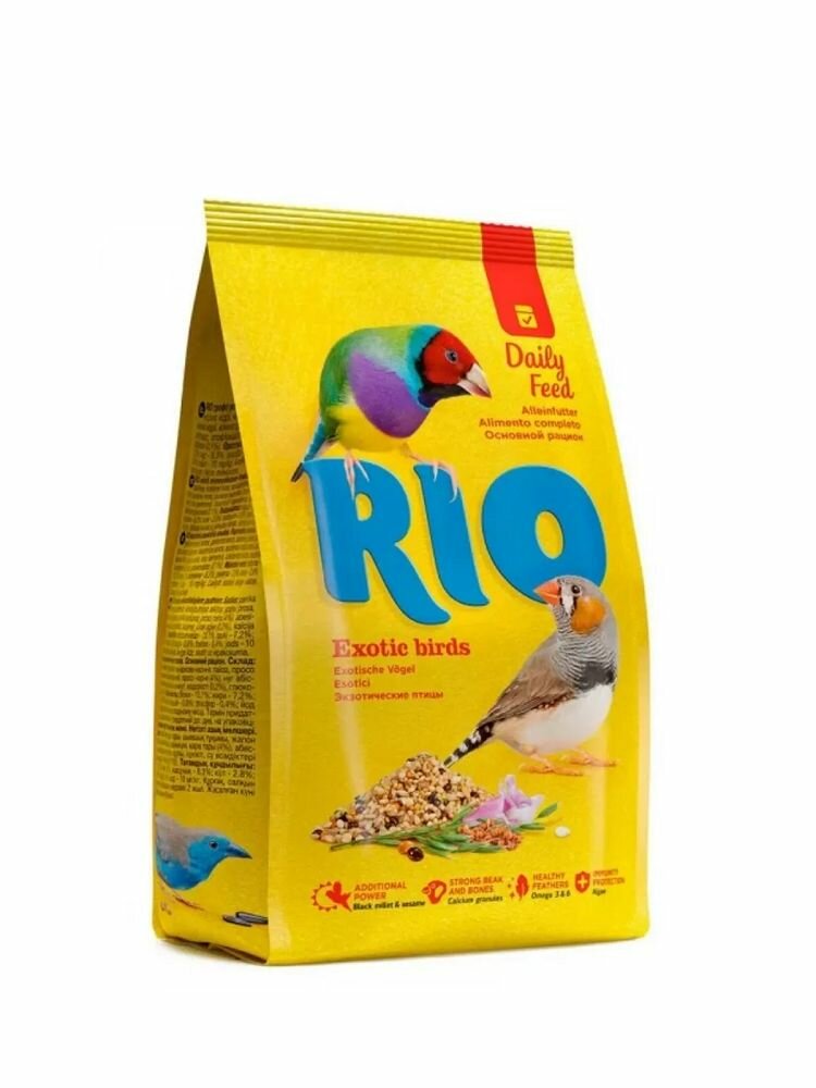 RIO Корм для экзотических птиц, 1 кг, 1 уп