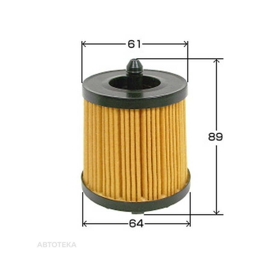 Фильтр масляный VIC O902 GM, OPRL, FIAT '00-