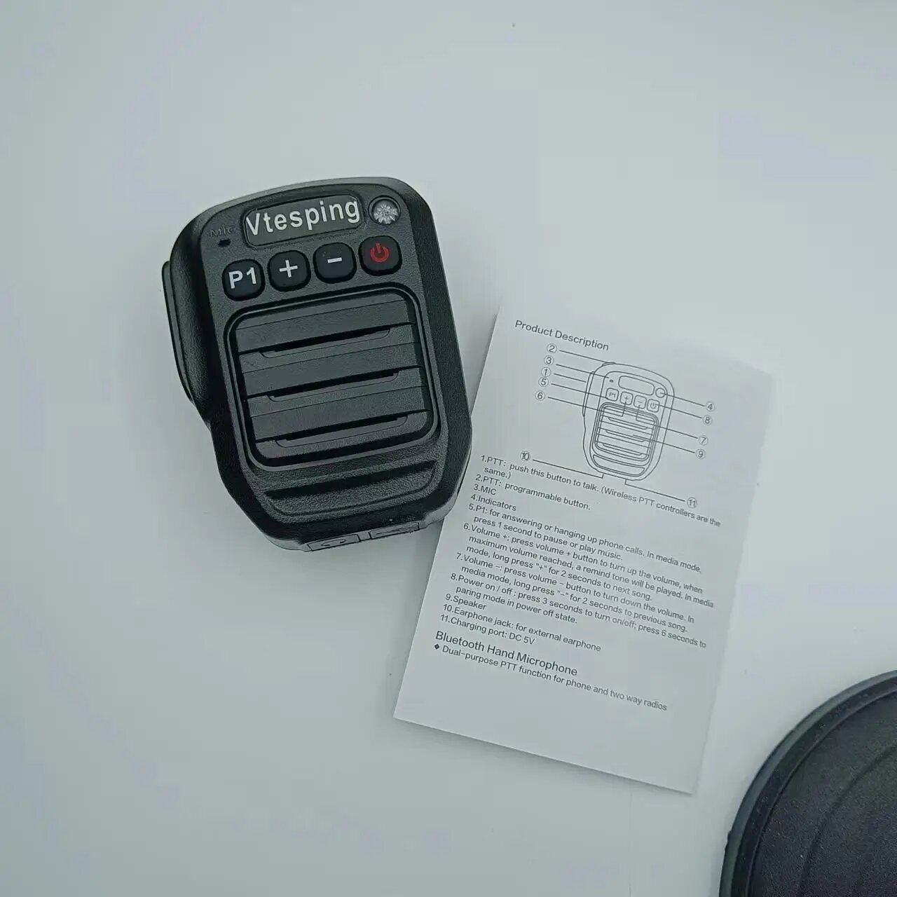 Zello Bluetooth Микрофонная кнопка PTT for zello