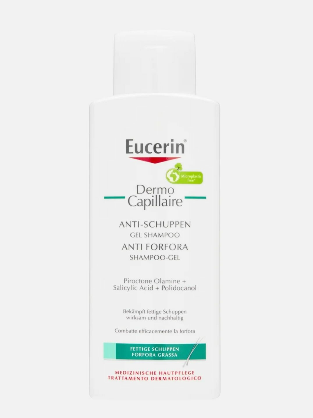 Шампунь против жирной перхоти EUCERIN dermocapillaire