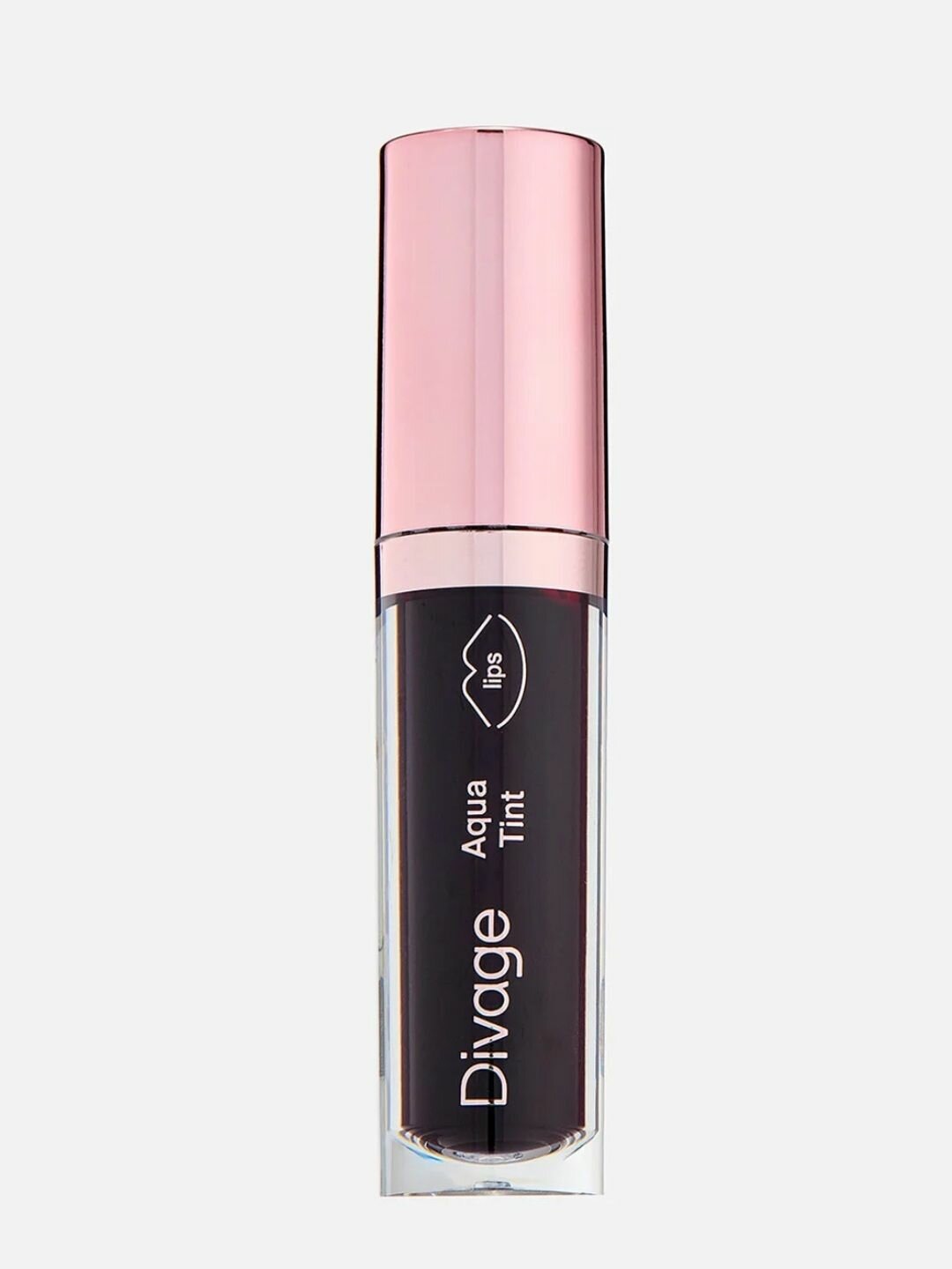 Водостойкий матовый тинт для губ DIVAGE aqua tint 01 Choco Truffle
