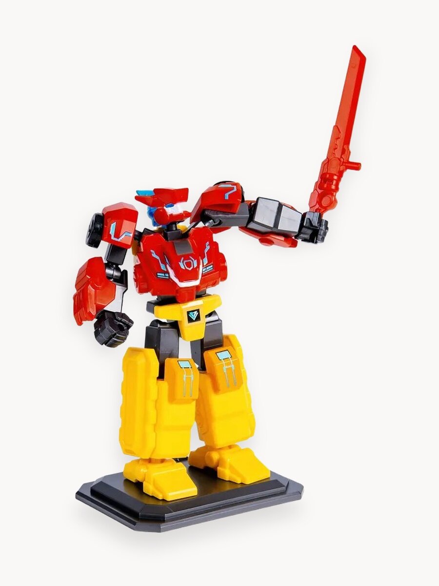 Диностер. Робот-конструктор Раптор Трон 11 см. Dinoster