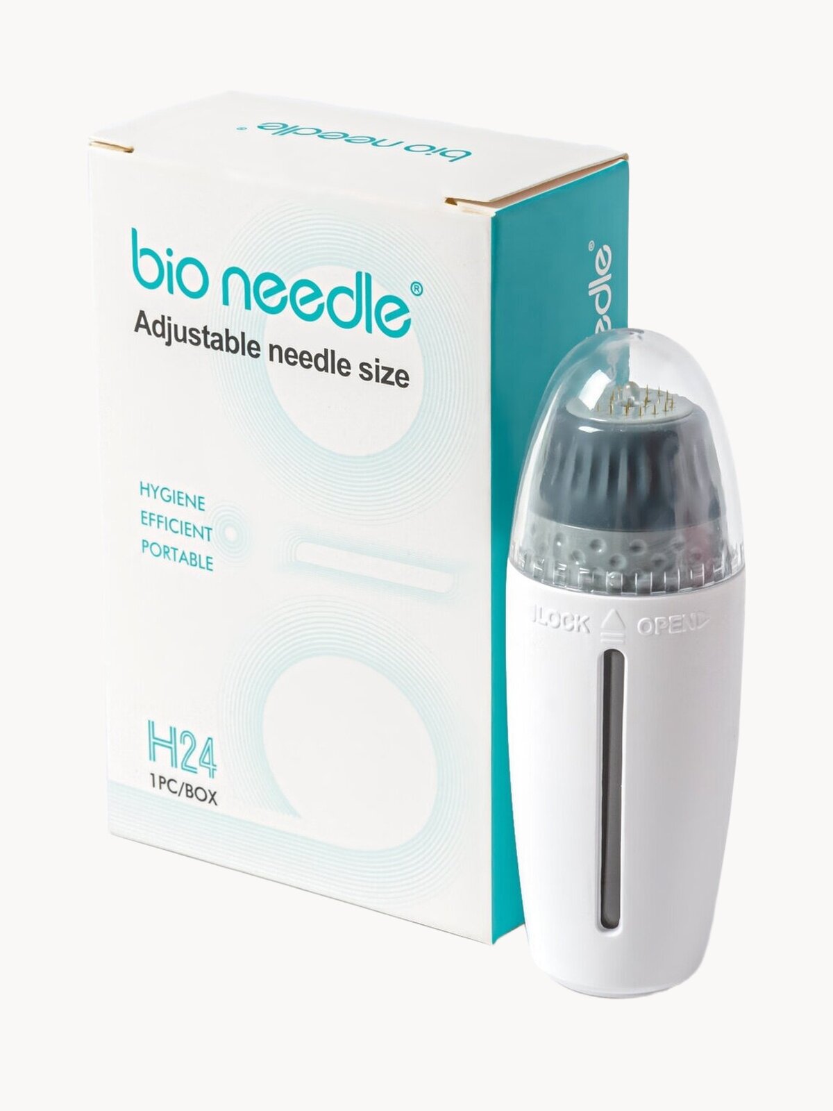 Дермапен, ручной мезоштамп для мезотерапии Mezonica Bio needle для лица, волос и тела