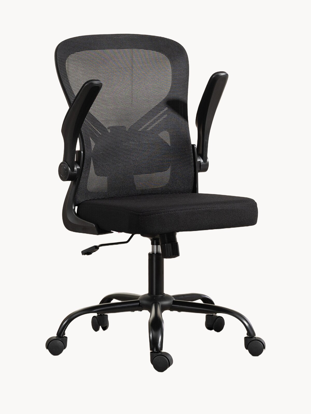 Кресло офисное HICHAIR Ry-H615 с подголовником и подлокотниками, с поясничным упором, газлифт