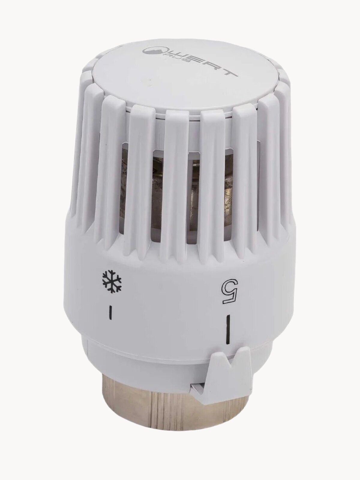 Термостатическая головка WERTRUS M30х1.5 THD2, сталь, для регулировки нагрева радиатора стального