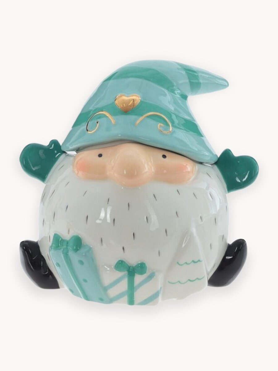 Конфетница Remeco Collection "Гном: Праздничный Хранитель " 800 мл, 16х13,5х16 см