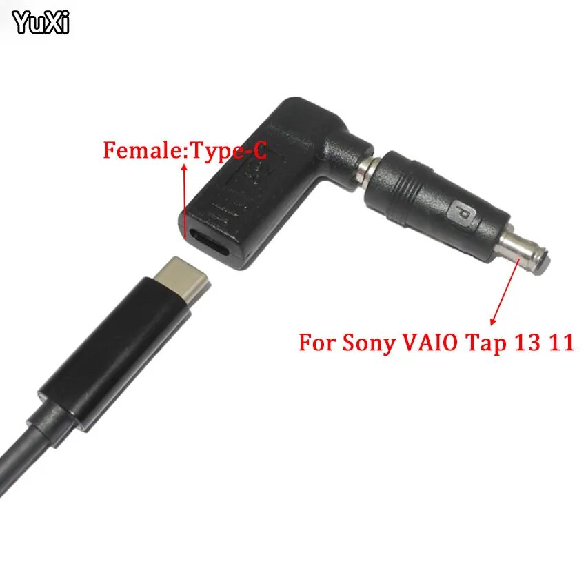 YuXi USB Type C PD адаптер для Sony VAIO Tap 13 11