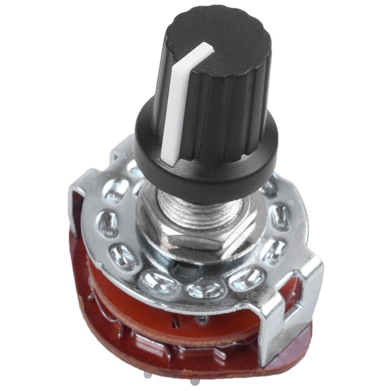 Электронная машина 4P3T 4Pole 3 Положение 2 Палуба 16-контактный поворотный переключатель селекторный переключатель многопозиционный выключатель панельный коммутатор