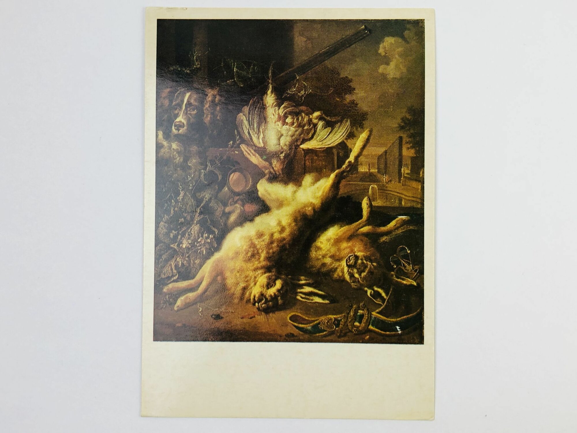 Ян Веникс. Битая дичь. Открытка