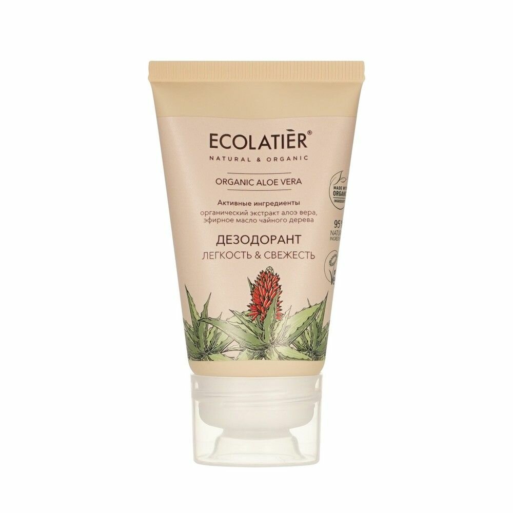 Дезодорант крем Ecolatier "Легкость и Свежесть" 40 мл