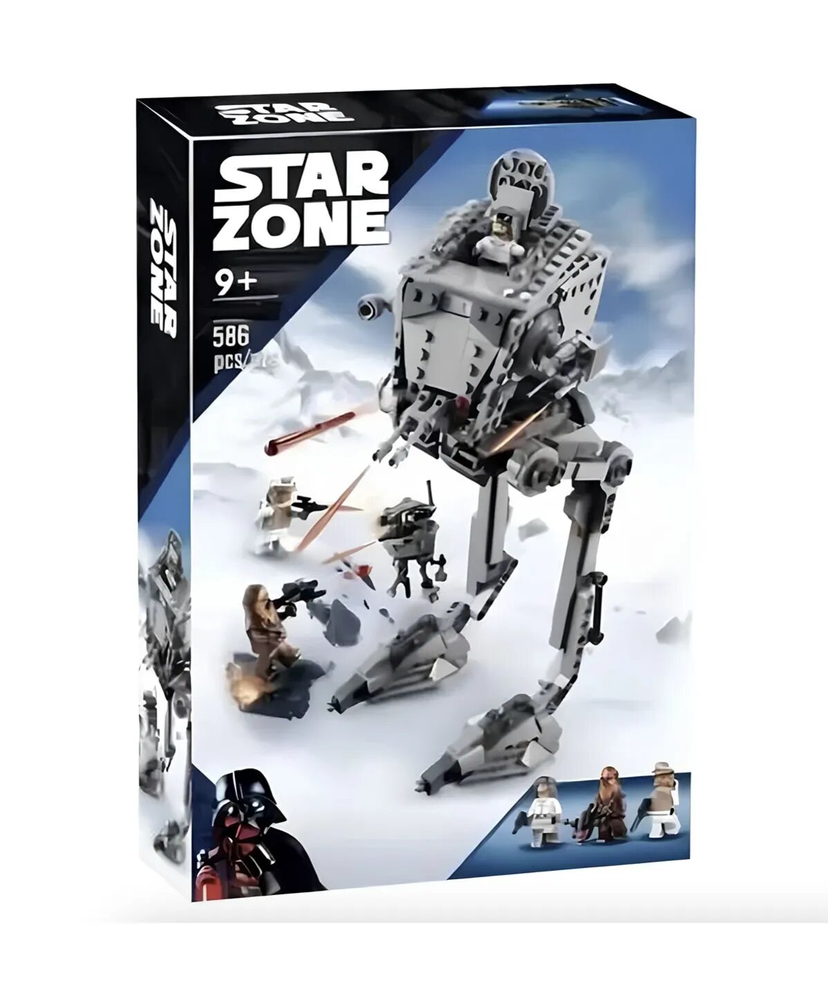 Конструктор Звездные войны Шагоход на Хоте из 586 деталей