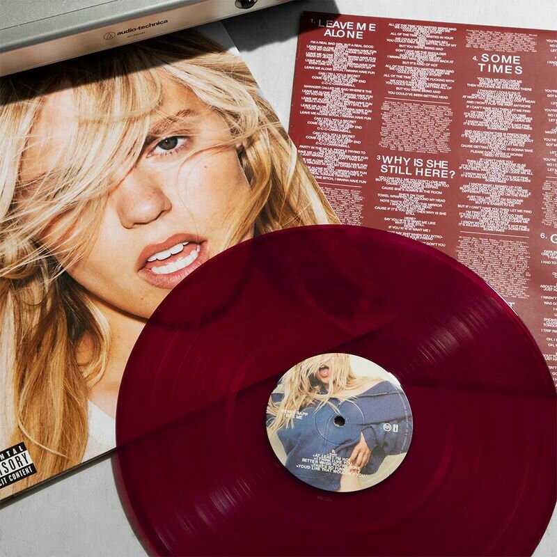 Renee Rapp - Bite Me (Grape USA Limited) Цвет: "Фиолетовый Виноград", Редкая Виниловая Пластинка из США от Рене Рэпп