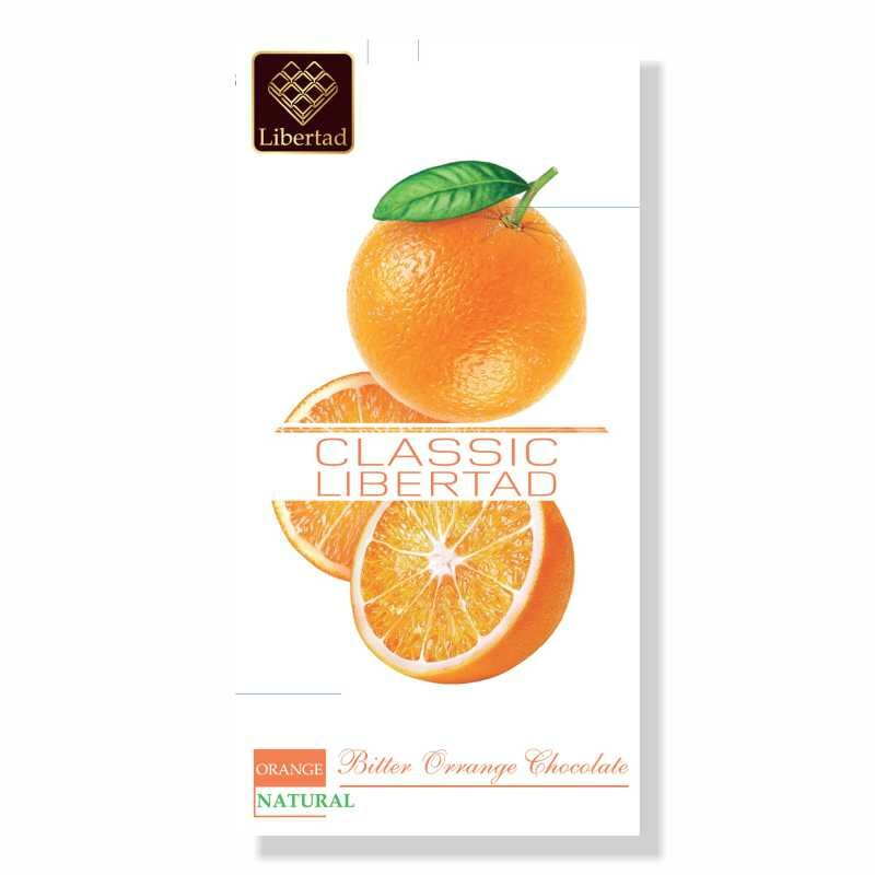 Шоколад CLASSIC LIBERTAD горький шоколад с апельсином 80г