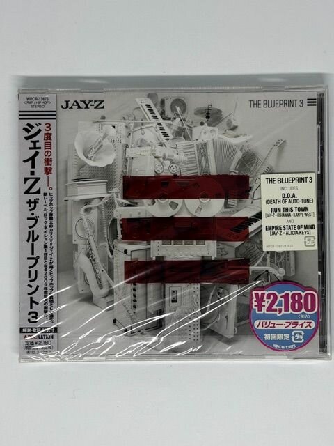 Музыкальный диск Jay-Z The Blueprint 3 (CD, JAPAN) '09 SS NEW PROMO+OBI