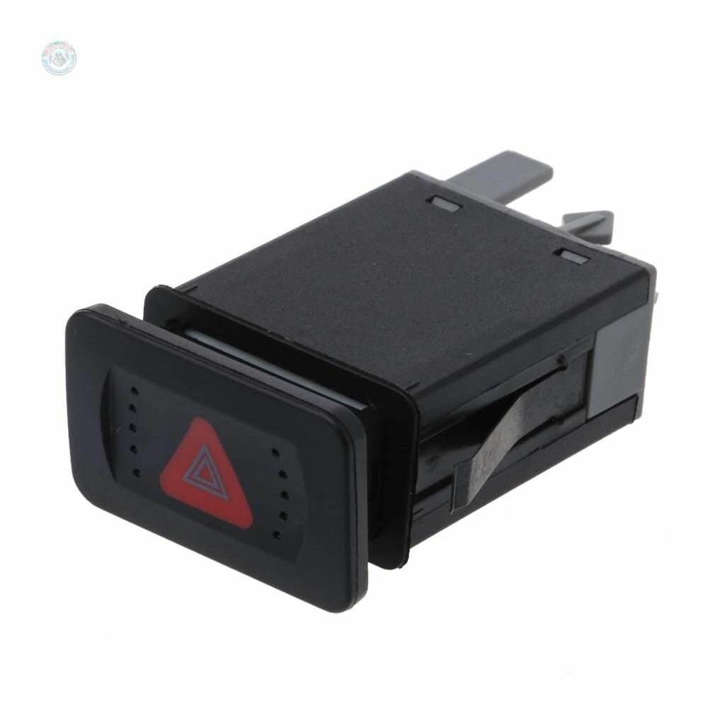 Кнопка аварийной сигнализации для Volkswagen Golf MK4 Bora Jetta 1998-2006, ABS пластик, черная, простая установка, надежная замена