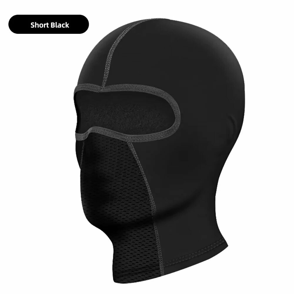 Черная балаклава Short Black