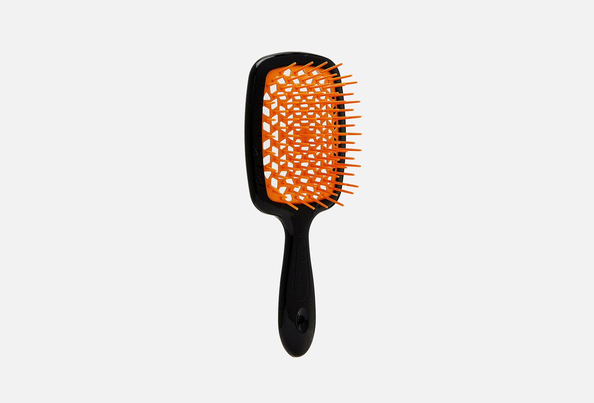 Щетка для волос пластиковая JANEKE Superbrusht black-orange