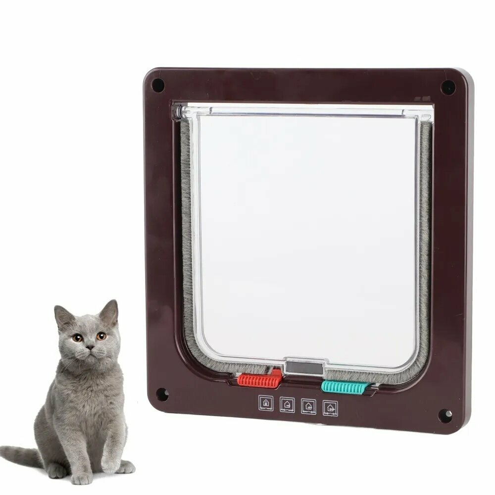 Дверь с кошачьей дверцей