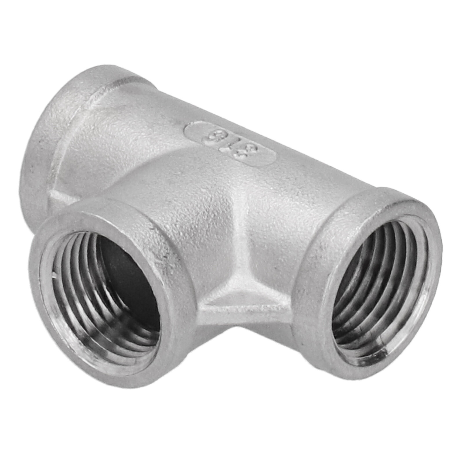 2 шт. Тройник-переходник из нержавеющей стали 316 NPT 1/2 150T, резьбовые фитинги для литых труб