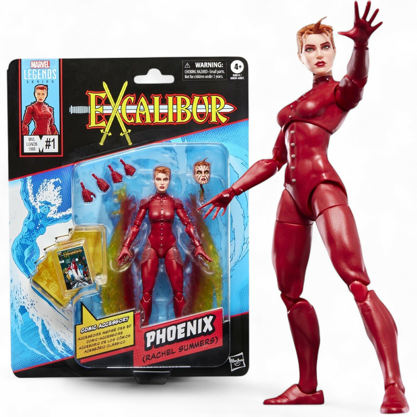 Фигурка Феникс-Рейчел Саммерс «Marvel Legends Mini Comics» от Hasbro, коллекционная