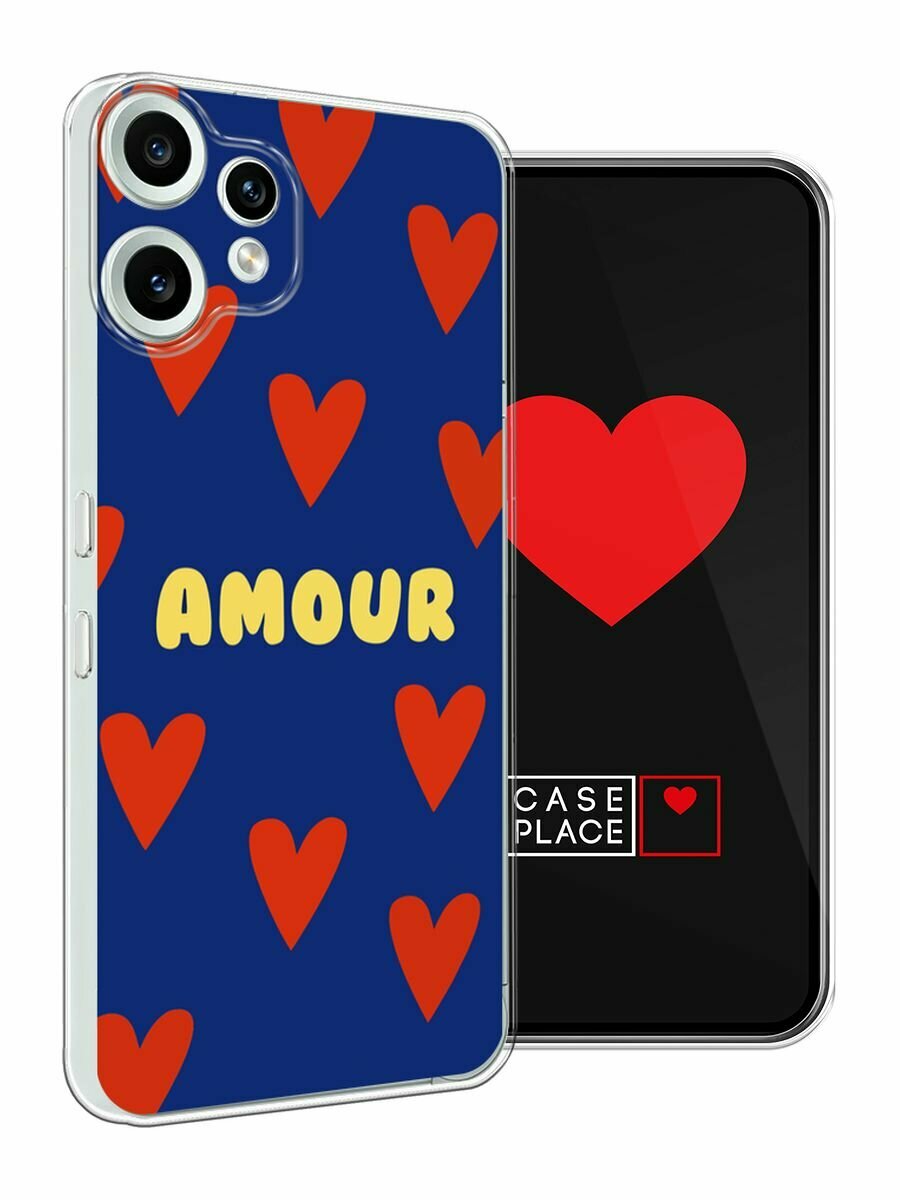 Чехол на CMF Phone 2 Pro / CMF Фон 2 Про с принтом "Amour art - 14 февраля" — фото 1