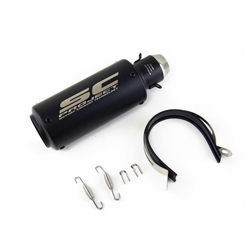 Труба выхлопная, длина 245 мм арт. XMM-0021-Black-245MM