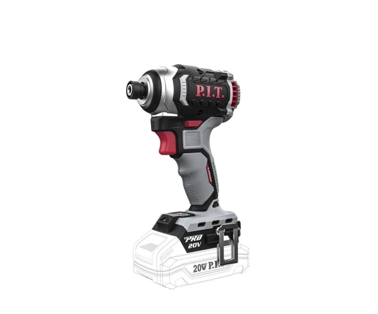 Винтоверт P.I.T. PSD20H-170A (без АКБ)