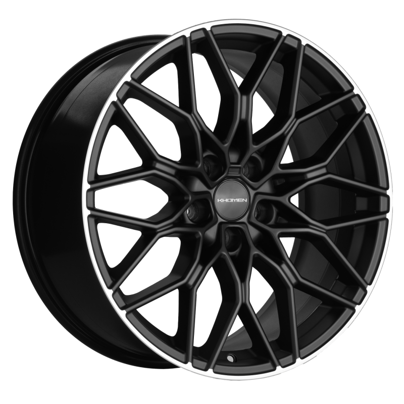 Диск колесный Khomen Wheels KHW1902 (A4-5-6-7-Q3-Q8) 8,5x19 5x112 Dia66.6 ET30 цвет Black