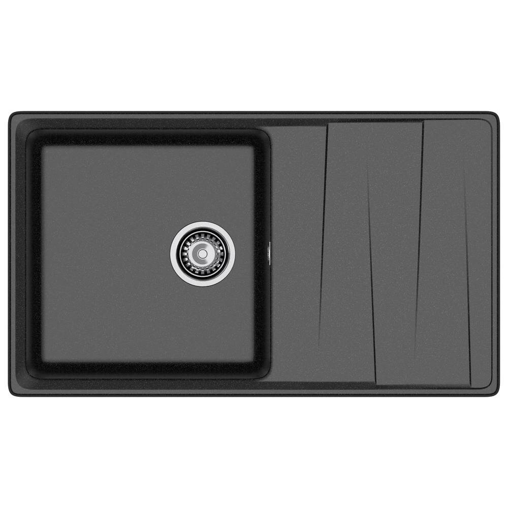 Кухонная мойка GranFest LEVEL 860L, черный