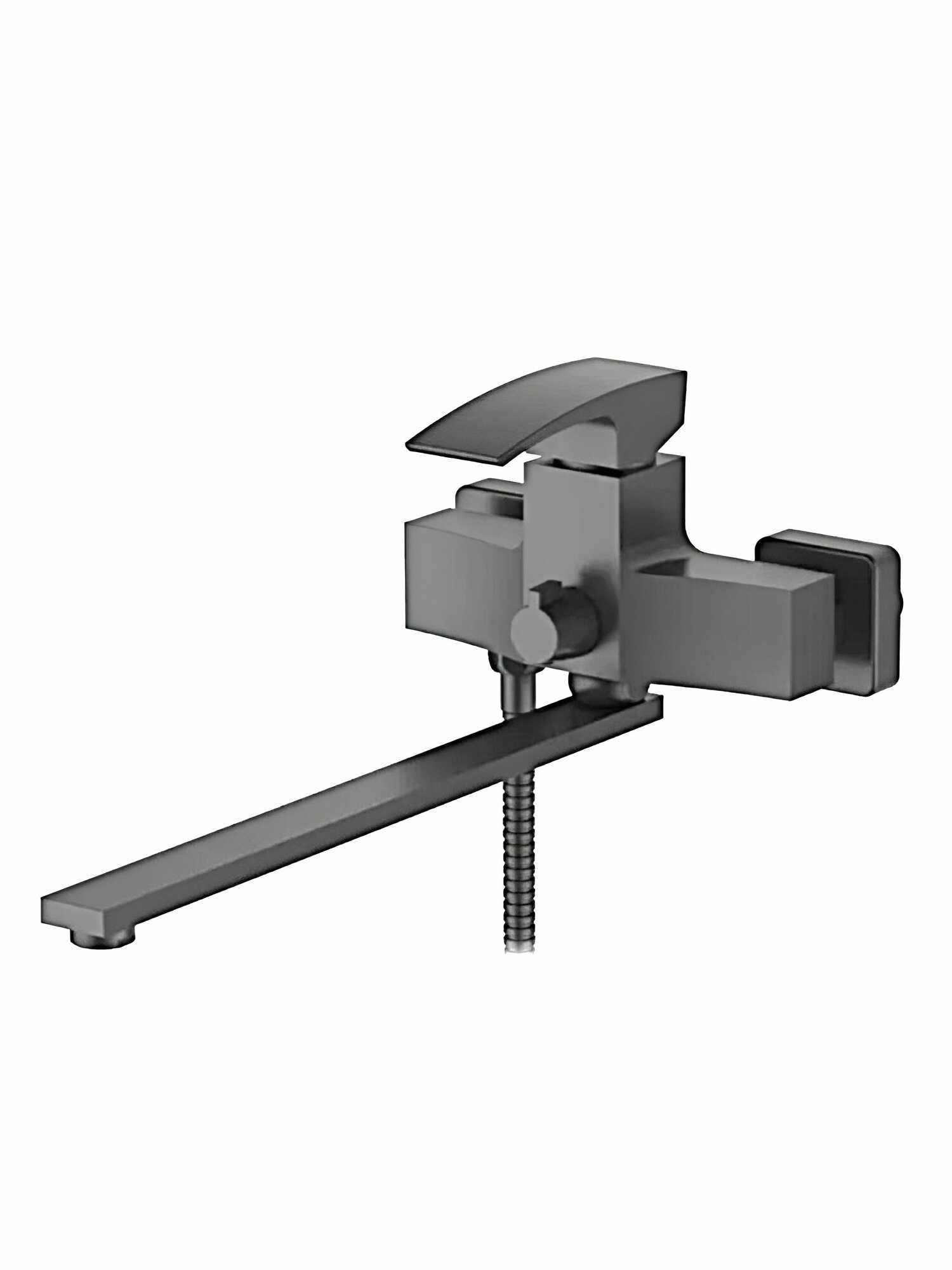 Смеситель для ванны с длинным изливом и душем Gerhans K13114D