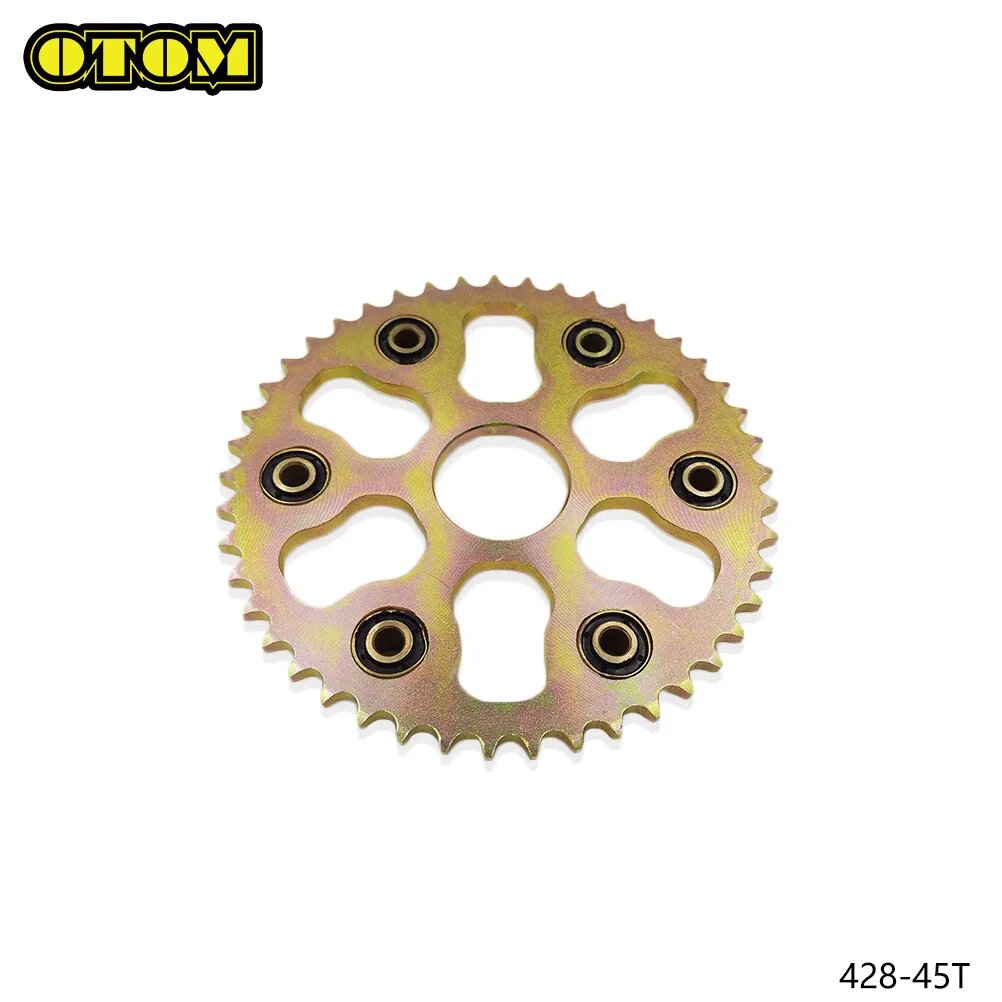 Задняя звездочка мотоцикла YAMAHA TRICKER XG250 428-45T 48T 50T, приводная пластина с колесом, трансмиссионная шестерня, аксессуары для бездорожья, велосипед 428-45T
