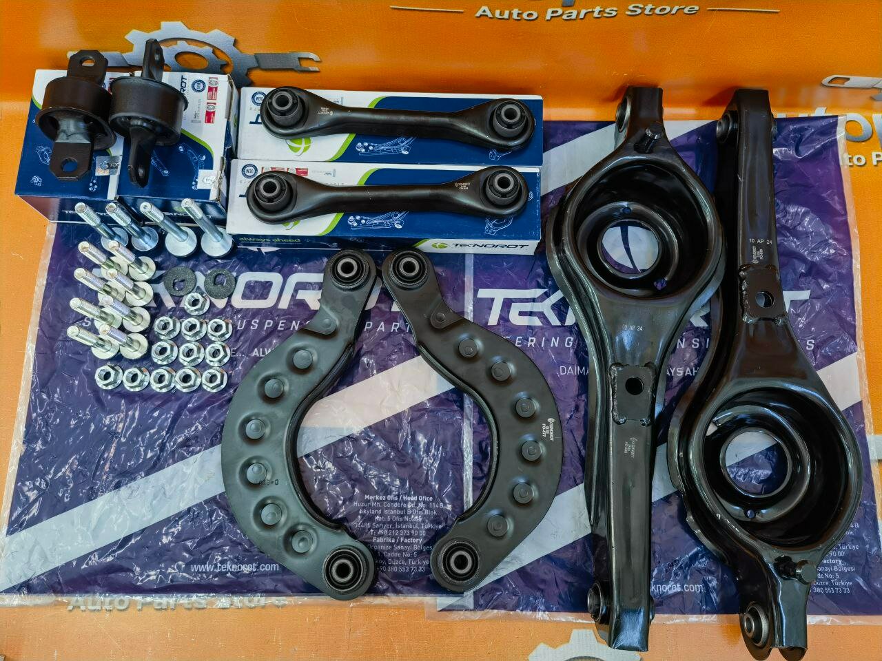 Комплект рычагов задней подвески форд фокус 1 фокус 2 FORD Focus I, II вся задняя подвеска