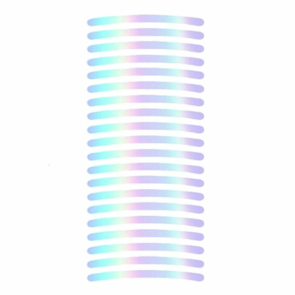 Наклейки для безопасности ночью на колесные диски, декоративные полосы