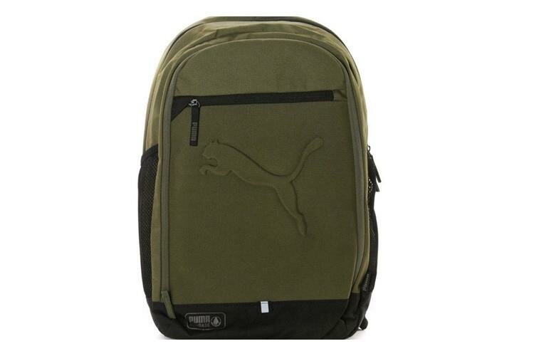 Рюкзак унисекс PUMA Fabric Backpack Regular, army green, ONE SIZE