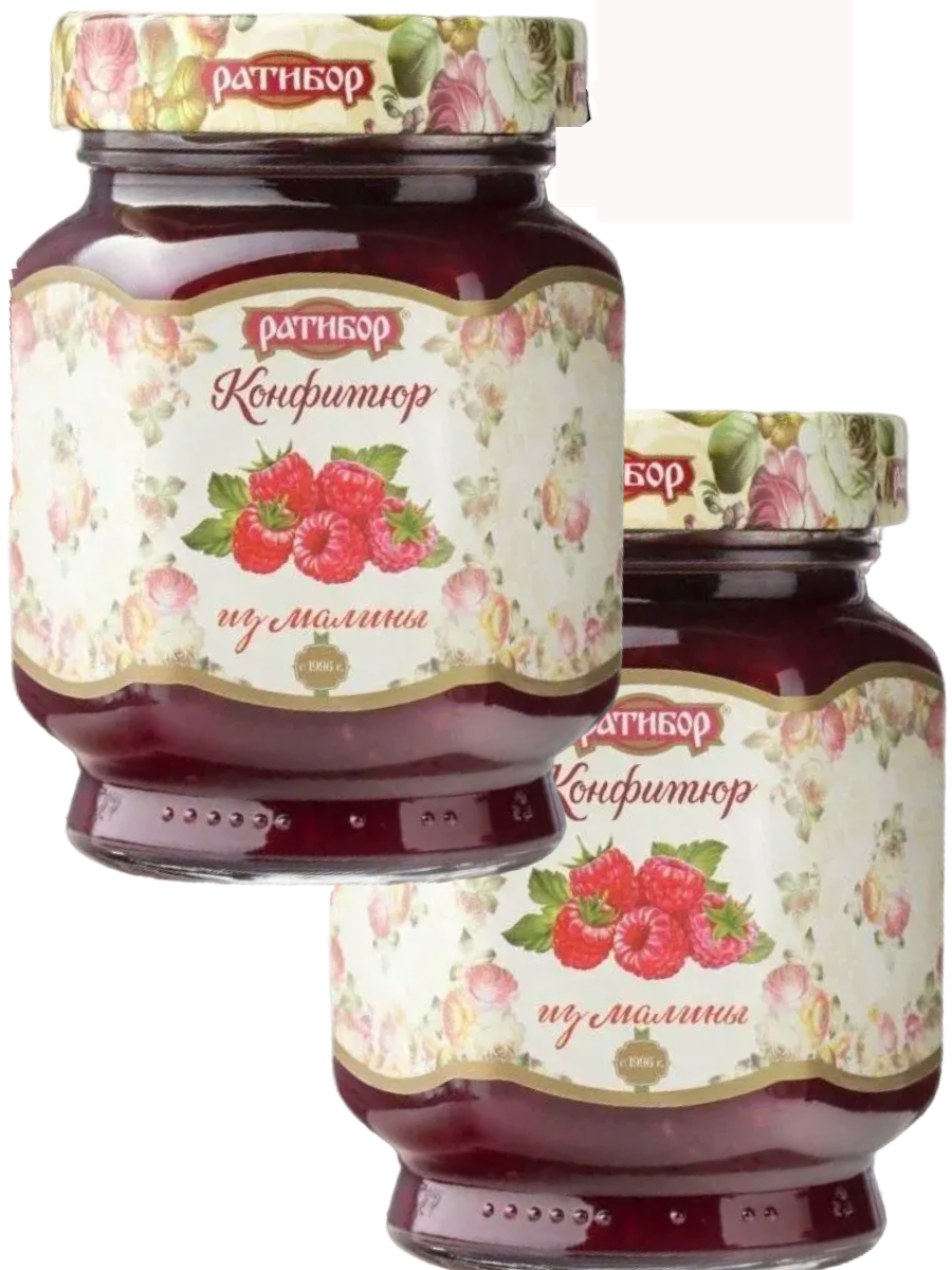 Конфитюр из малины Ратибор 2шт по 350гр