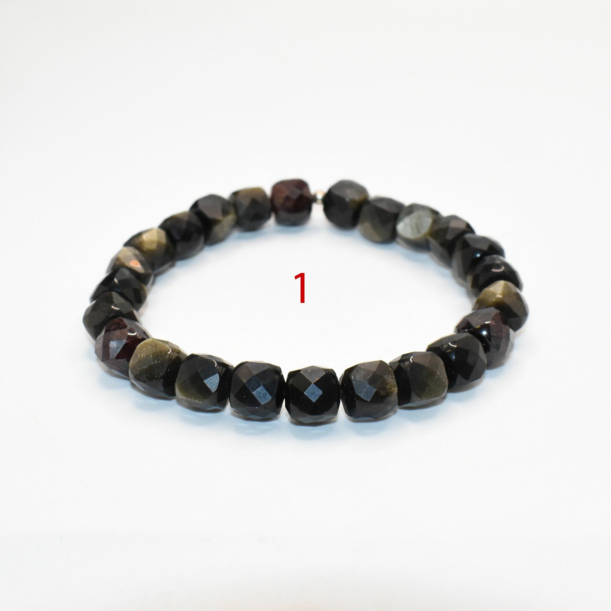 Браслет, гранат