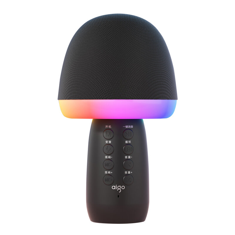 Портативная колонка AIGO K1 Bluetooth, черная