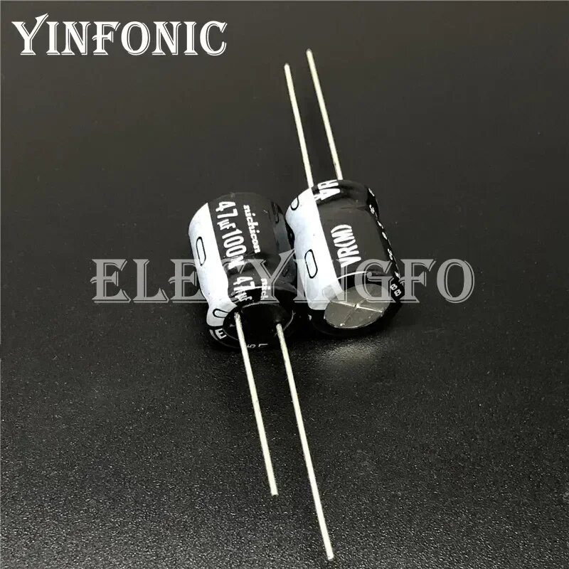 NICHICON VR серия алюминиевые конденсаторы 47 мкФ/100В 10pcs