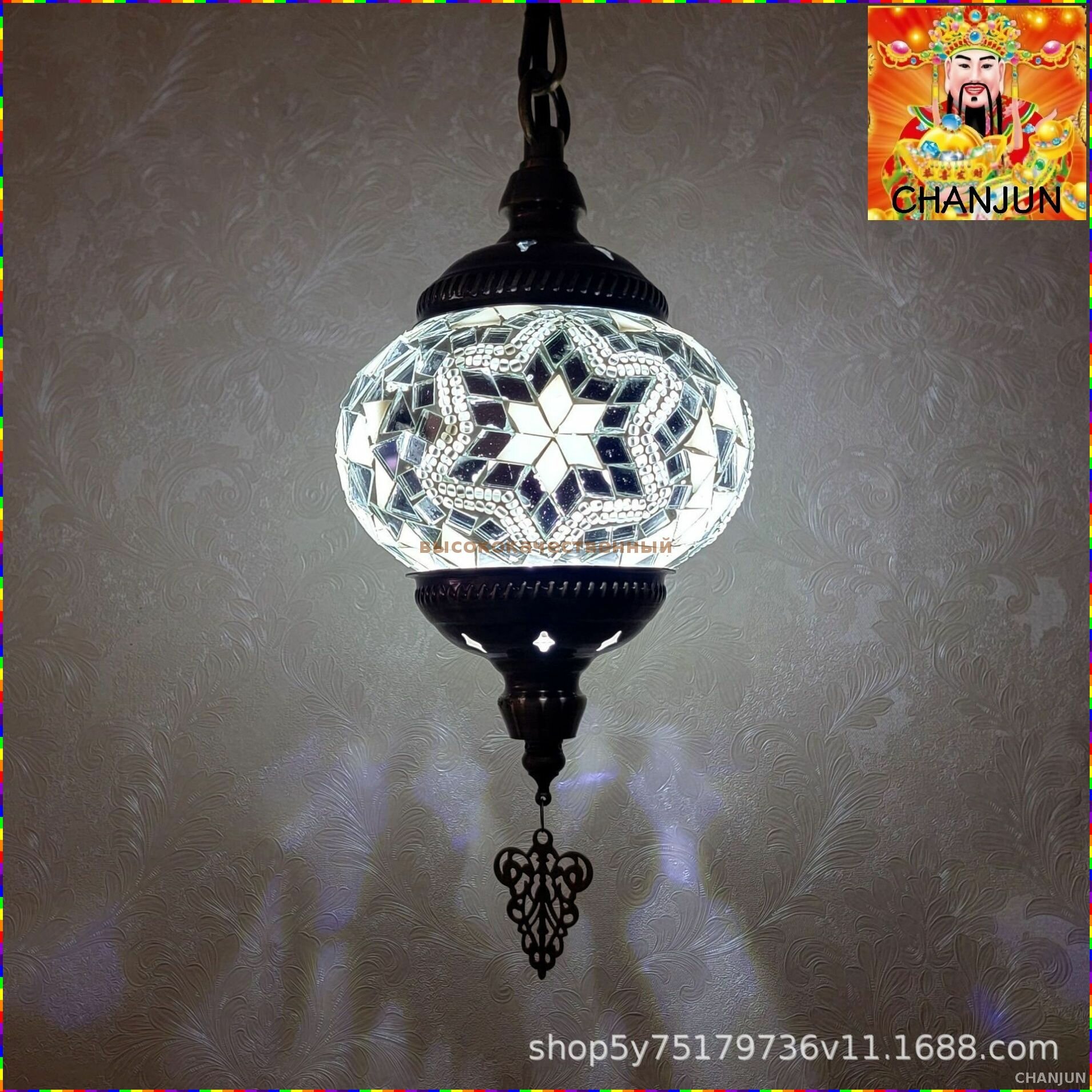 Подвесной светильник DEMMEX ручной работы, турецкий мозаичный абажур, потолочный декор в стиле марокканского дизайна