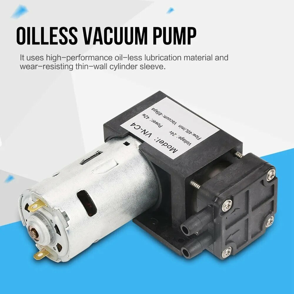 40L/min микронасос для вакуума без масла VN-C4 -85 кПа DC24V