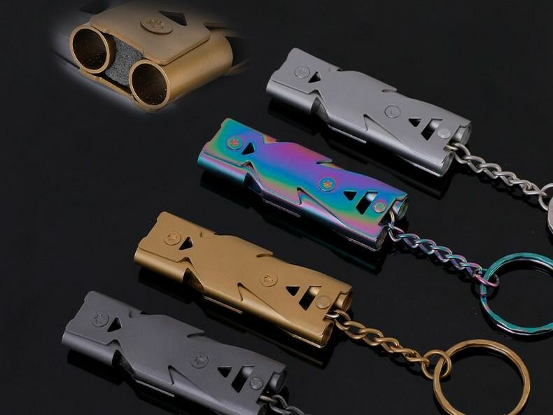 Свисток сверхгромкий, высокочастотный, металл, до 150 дБ