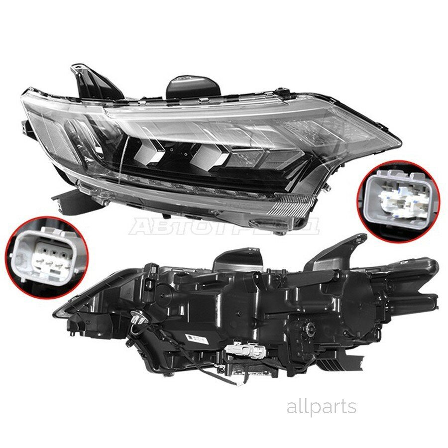 SAT ST-214-18AJHR Фара Mitsubishi Outlander 18-22 (Справа/ LED/ С электрокорректором)