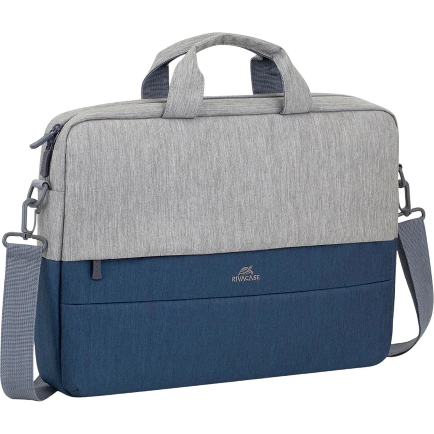 Сумка для ноутбука RIVACASE 7532 grey/dark blue Prater 15.6 / 6