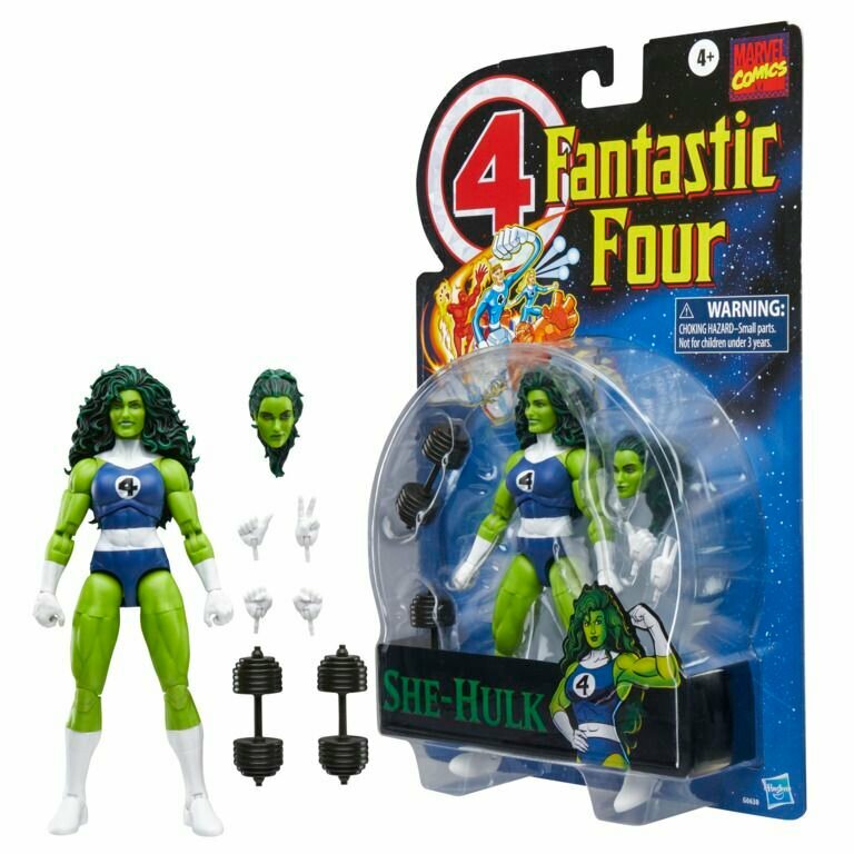 Marvel Legends, фигурка SPIDER- Legends 4 Fantastic Four SHE-HULK , фигурка , подарок мальчику Hasbro.6 дюймов